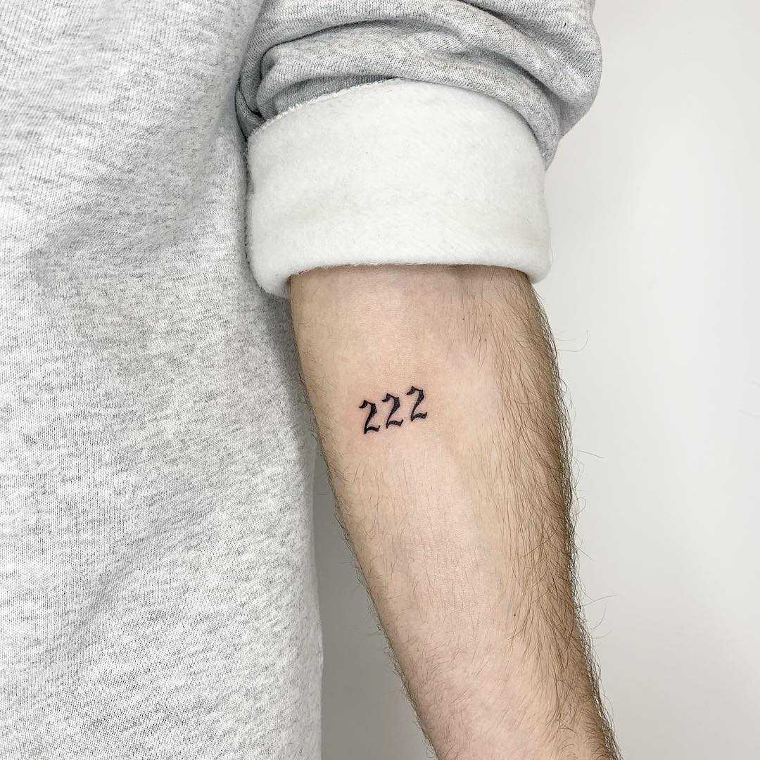 222 Tattoo By Sara Kori Tattoogrid