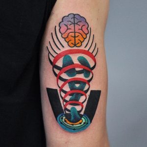 Abstract tree tattoo by Studio Bysol - Tattoogrid.net