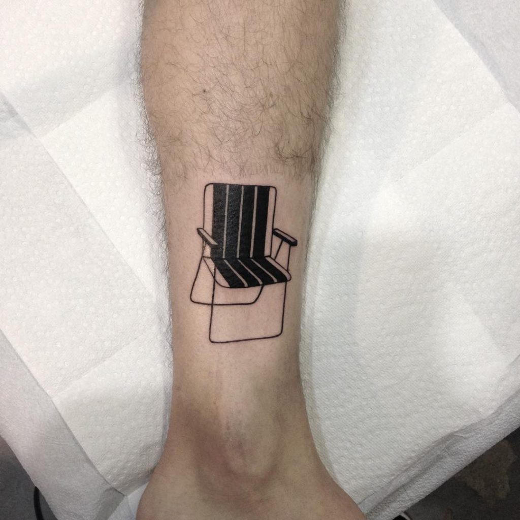 Colorful bonfire tattoo - Tattoogrid.net
