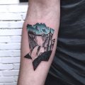 Overlapping circles tattoo - Tattoogrid.net