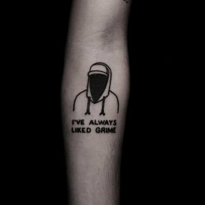 2001 A Space Odyssey inspired tattoo - Tattoogrid.net