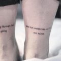 Micro script tattoo - Tattoogrid.net