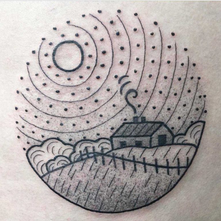 Some black gap fillers by @hanaroshinko - Tattoogrid.net