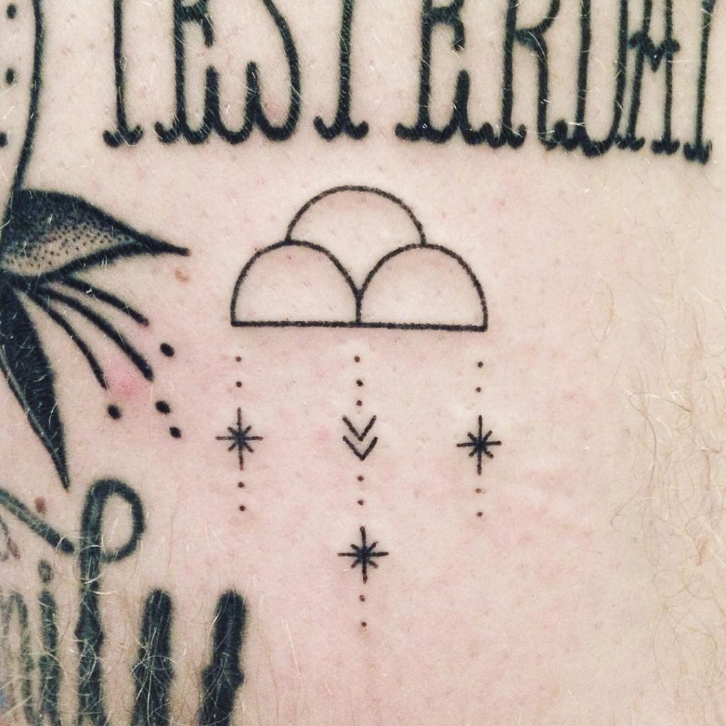 Beach vibe tattoo - Tattoogrid.net