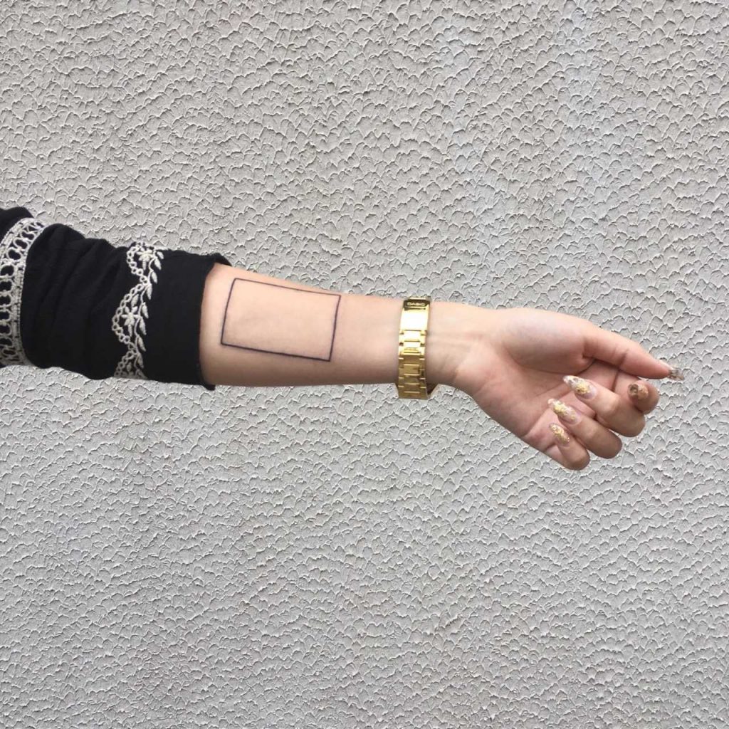 Abstract linework tattoo by unkle gregory - Tattoogrid.net