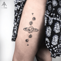 Moebius character tattoo by Eugene Dusty Past - Tattoogrid.net