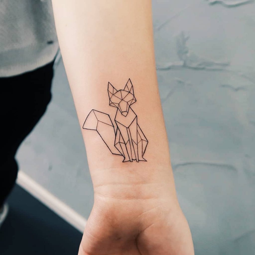 Stretching cat tattoo - Tattoogrid.net