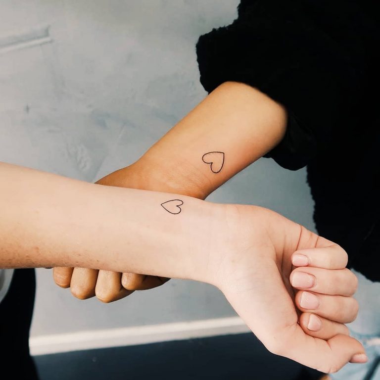 Matching dog tattoos by Lara Simonetta - Tattoogrid.net