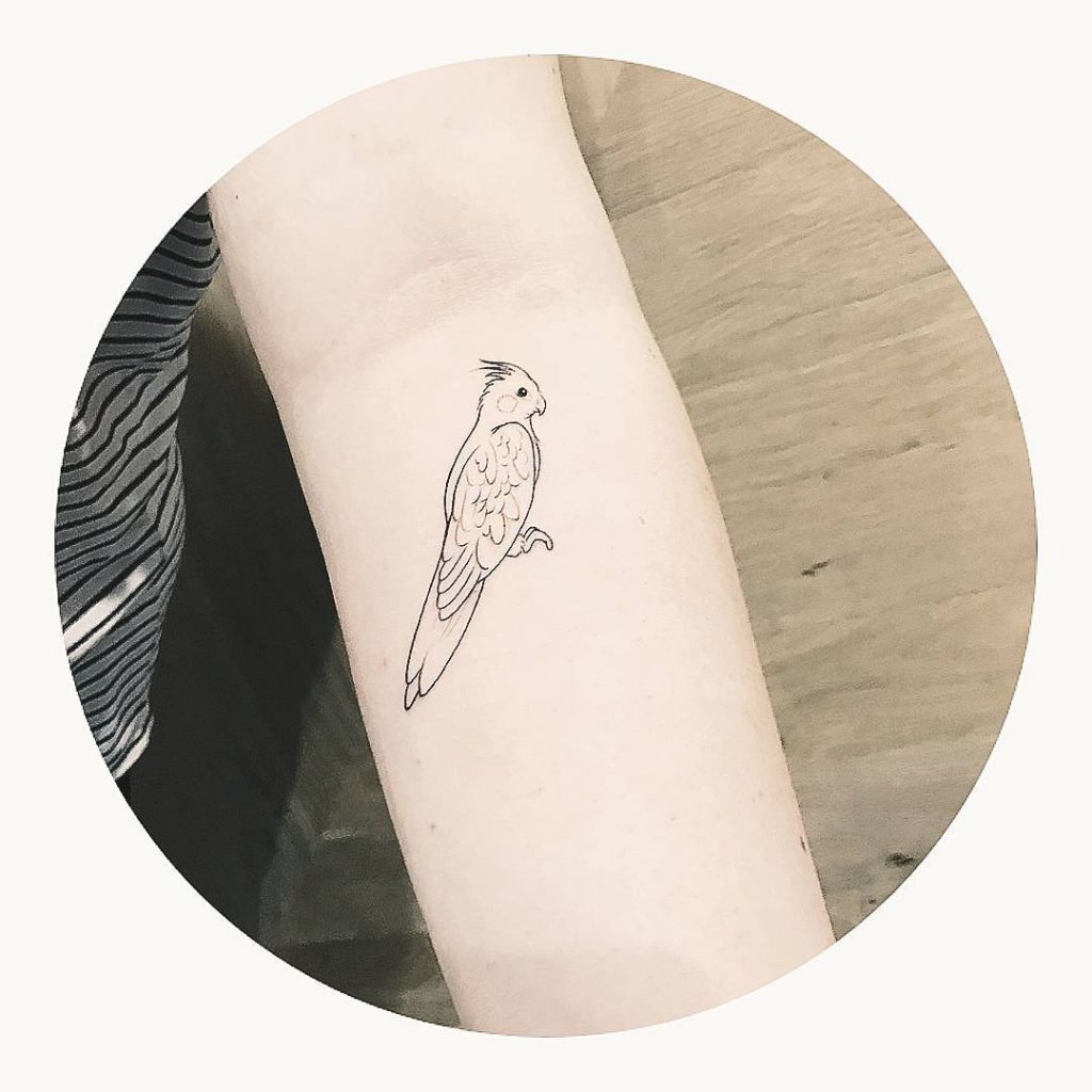 Puffin bird tattoo by Amanda Piejak - Tattoogrid.net