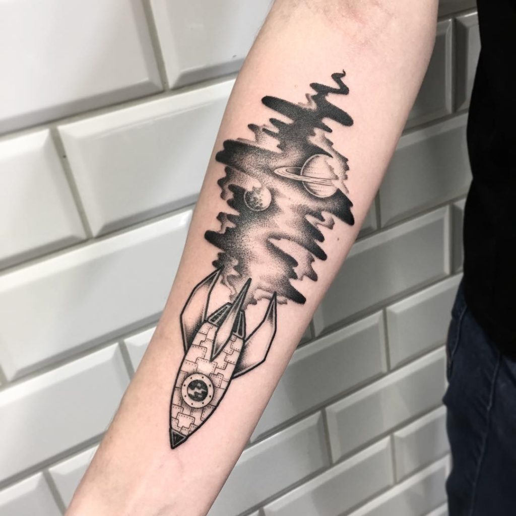 Caesar bust tattoo by Dragon Ink - Tattoogrid.net