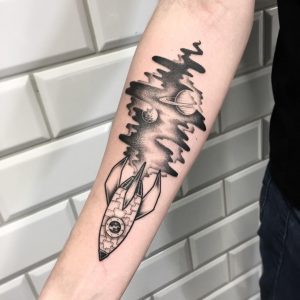 Torn paper tattoo - Tattoogrid.net