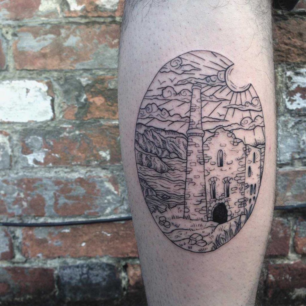 Maze tattoo - Tattoogrid.net
