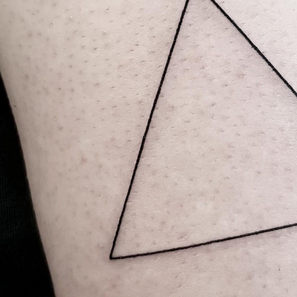 Triple rhombus tattoo by Zaya Hastra - Tattoogrid.net