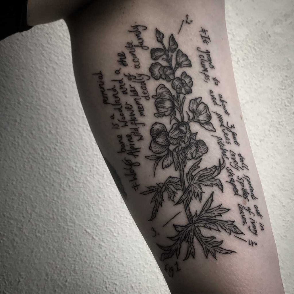 Magnolia bloom tattoo by Finley Jordan - Tattoogrid.net
