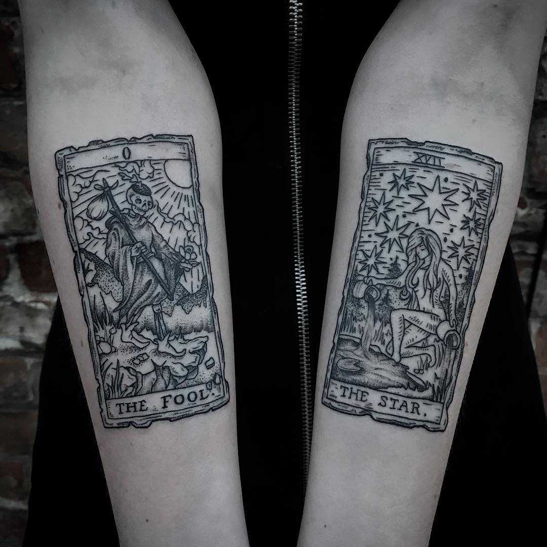 Tarot Card Tattoos Tattoogrid