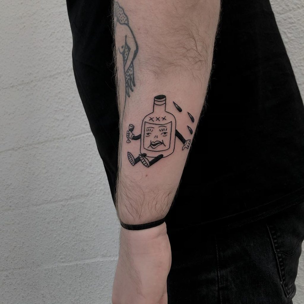 Number 97 tattoo by Sara Kori - Tattoogrid.net