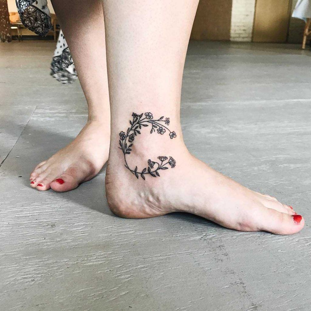 Heather tattoo by Krzysztof Szeszko - Tattoogrid.net