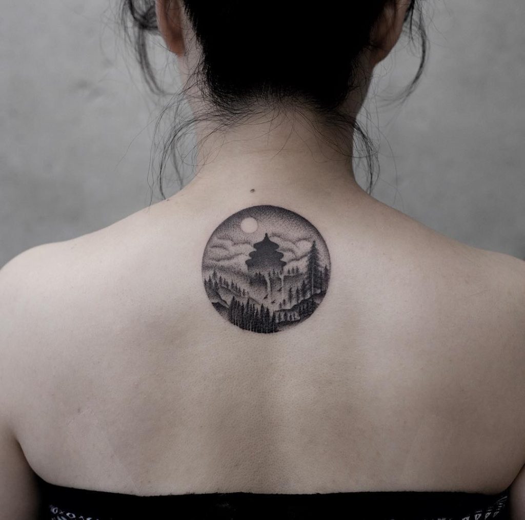 Doom Symbol Tattoo by @kimo_tats - Tattoogrid.net