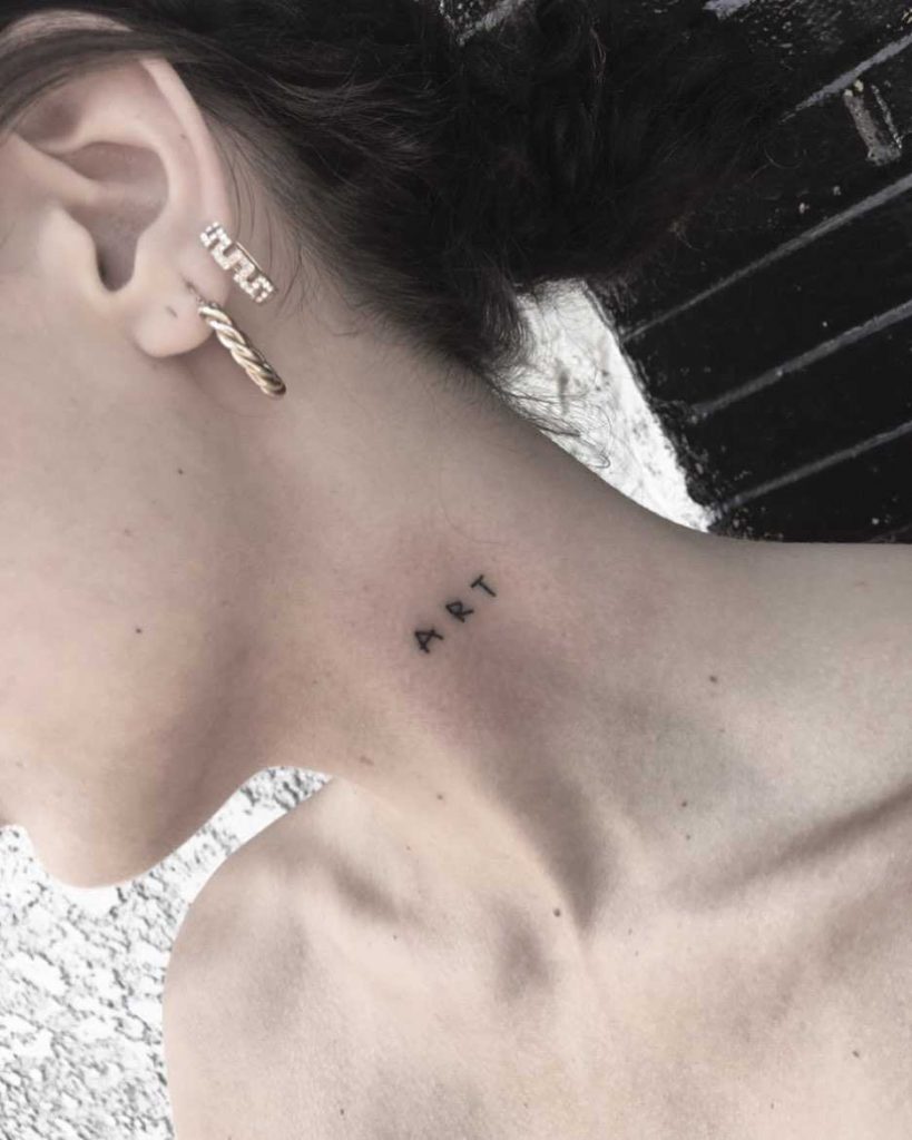 Neck Tattoos For Men And Women That Will Attract Everyone's Attention