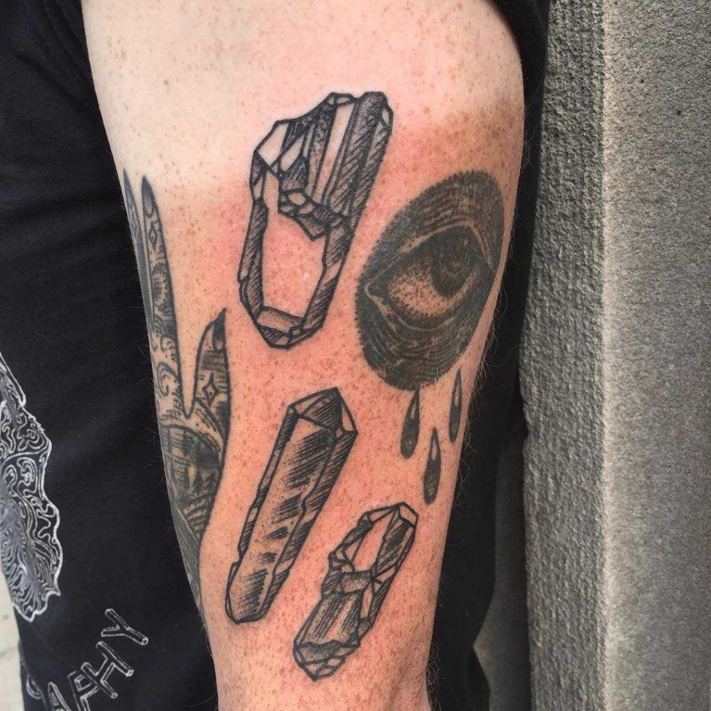 Trees reflection in the water tattoo - Tattoogrid.net