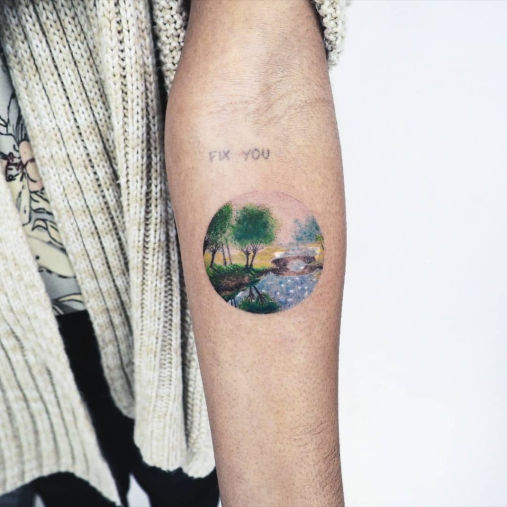 Iceberg tattoo by David Côté - Tattoogrid.net