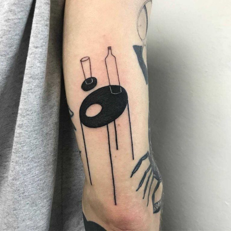 Falling man tattoo - Tattoogrid.net