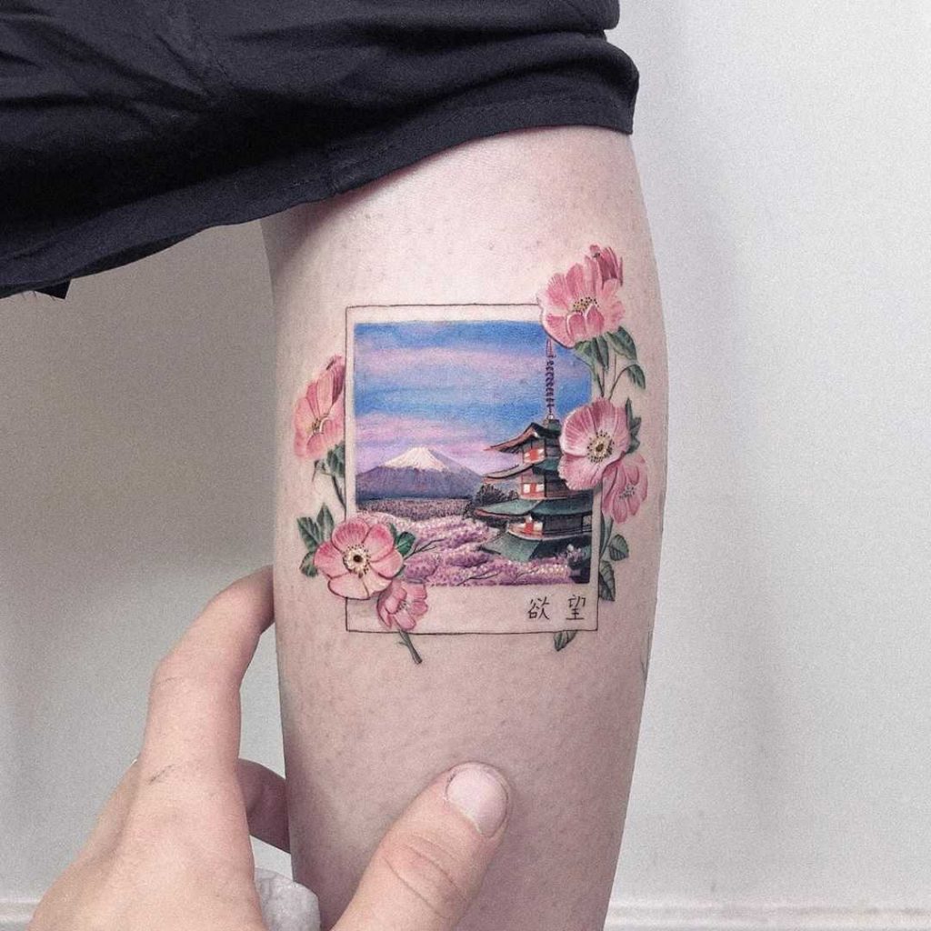 Lady with an ermine tattoo - Tattoogrid.net