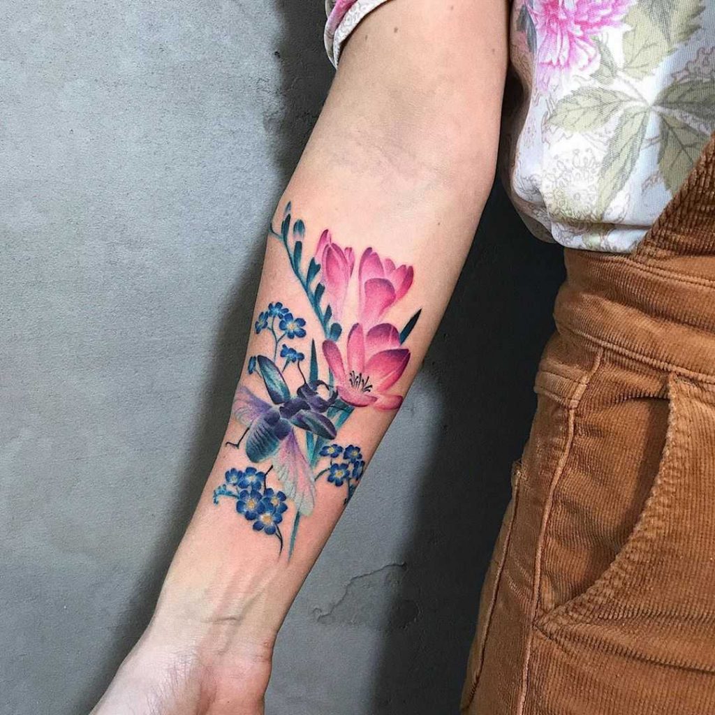 Flower Tattoos: Discover The Most Beautiful Flower Tattoo Gallery In ...