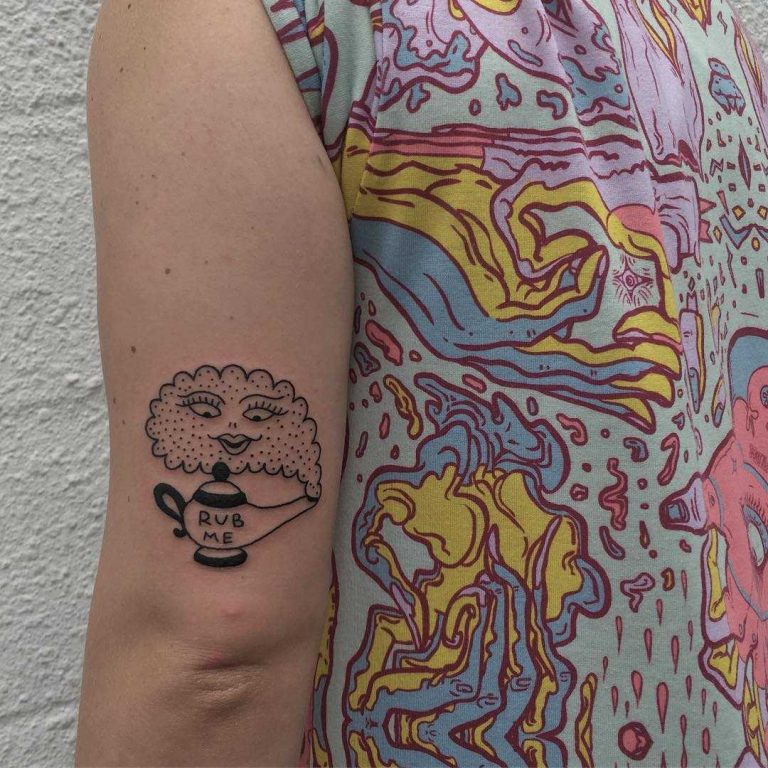 Cosmic slide tattoo - Tattoogrid.net