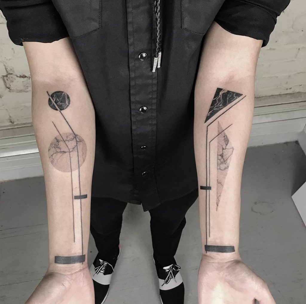 Abstract tree tattoo by Studio Bysol - Tattoogrid.net