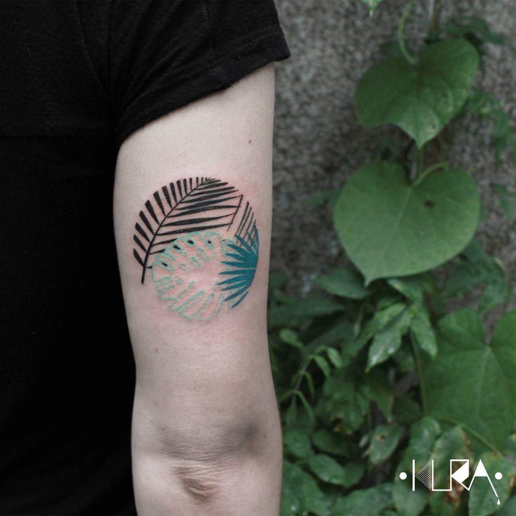 Apple core tattoo - Tattoogrid.net