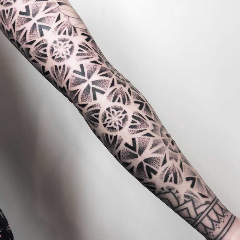 Rectangles and squares by Nadia Rose - Tattoogrid.net