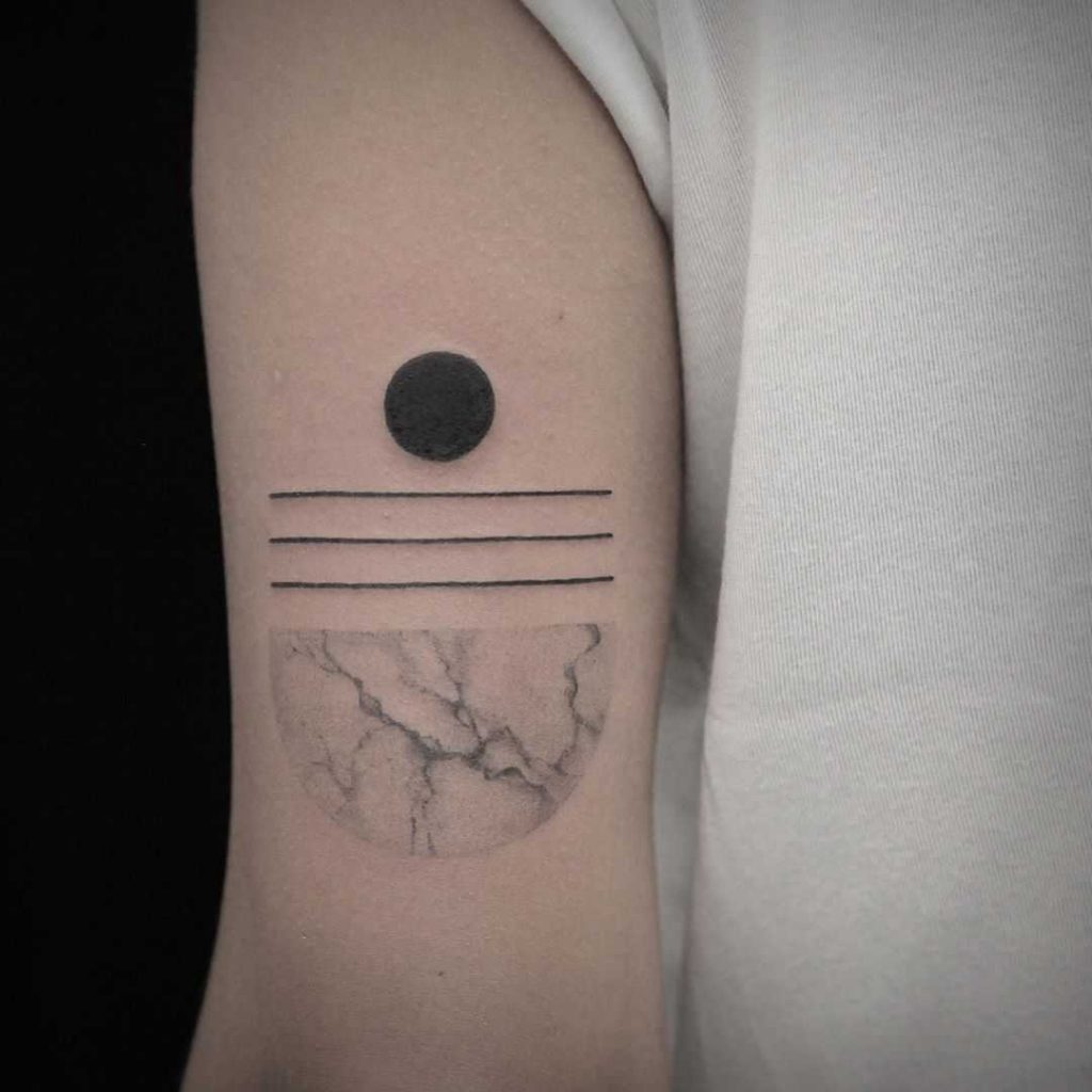 Abstract tattoo by doy done in seoul - Tattoogrid.net