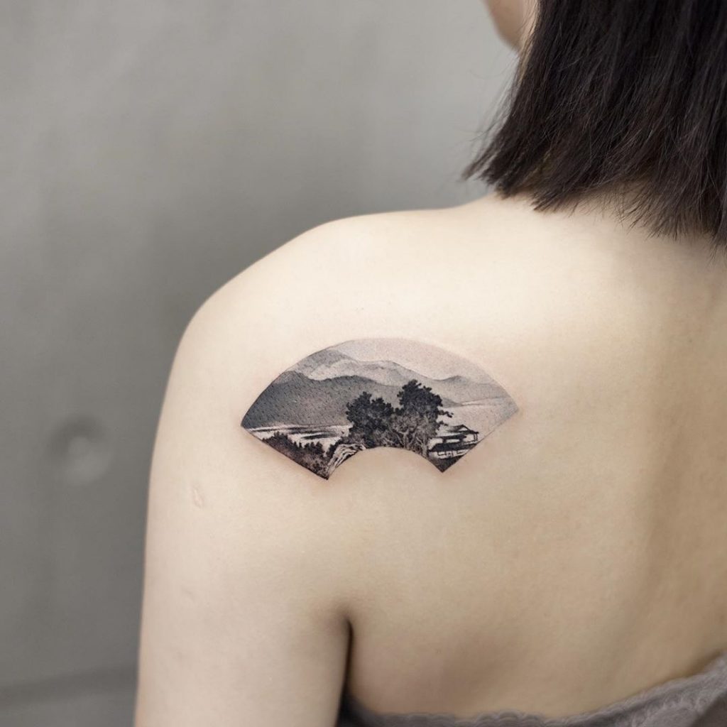 Doom Symbol Tattoo by @kimo_tats - Tattoogrid.net
