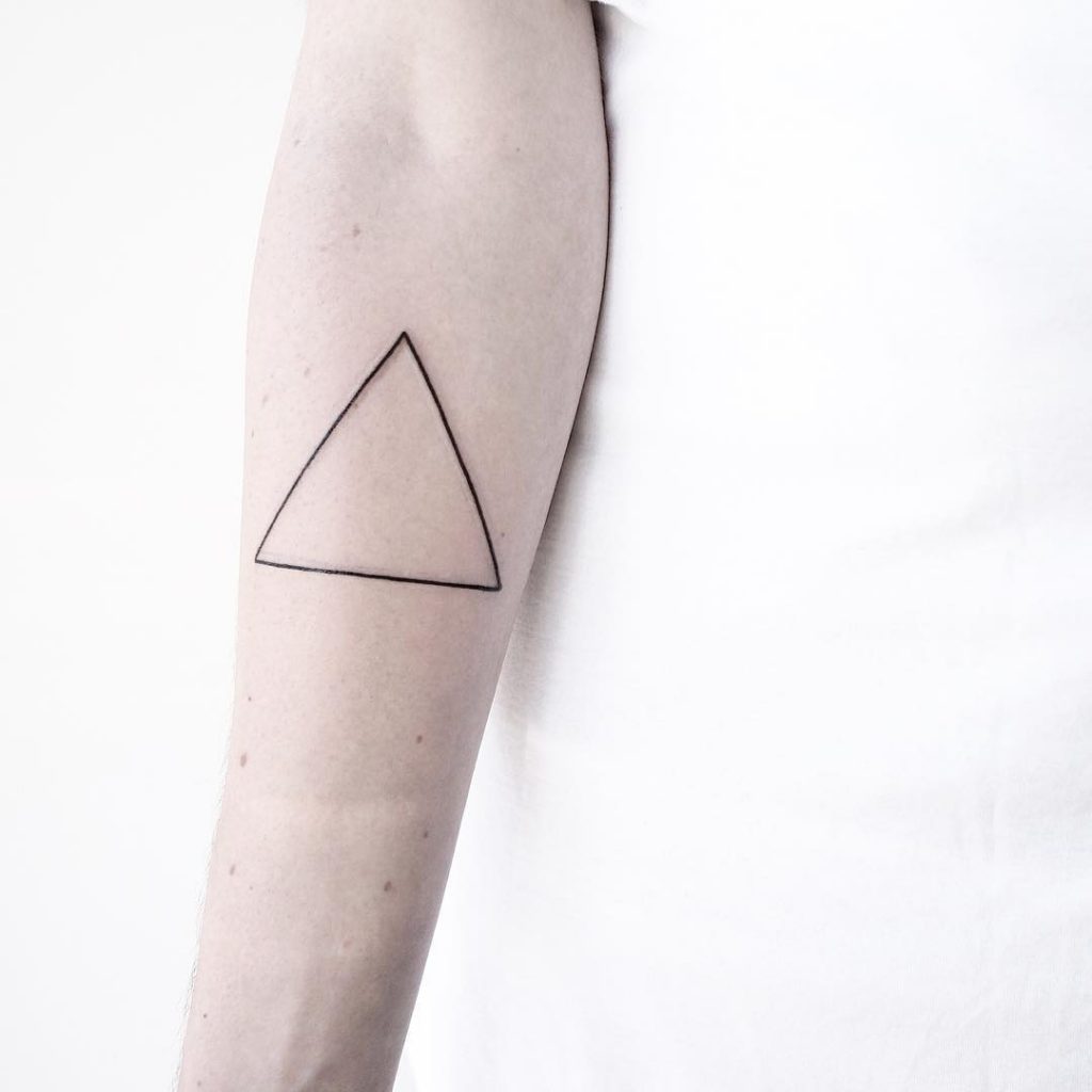 Sacred geometry pattern rhombus tattoo - Tattoogrid.net