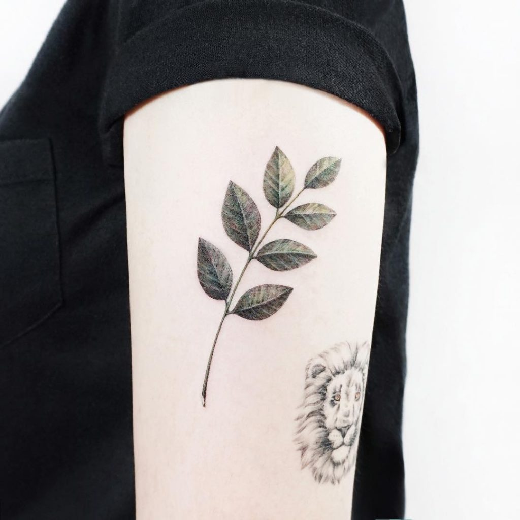 Scattered tulip tattoo - Tattoogrid.net