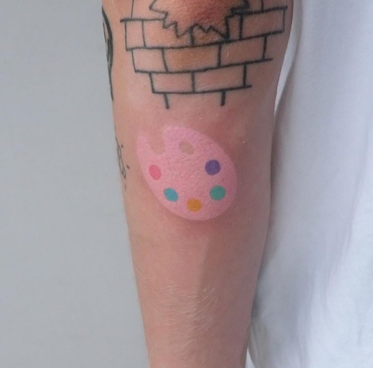 Black marble tattoo by Aga Kura - Tattoogrid.net