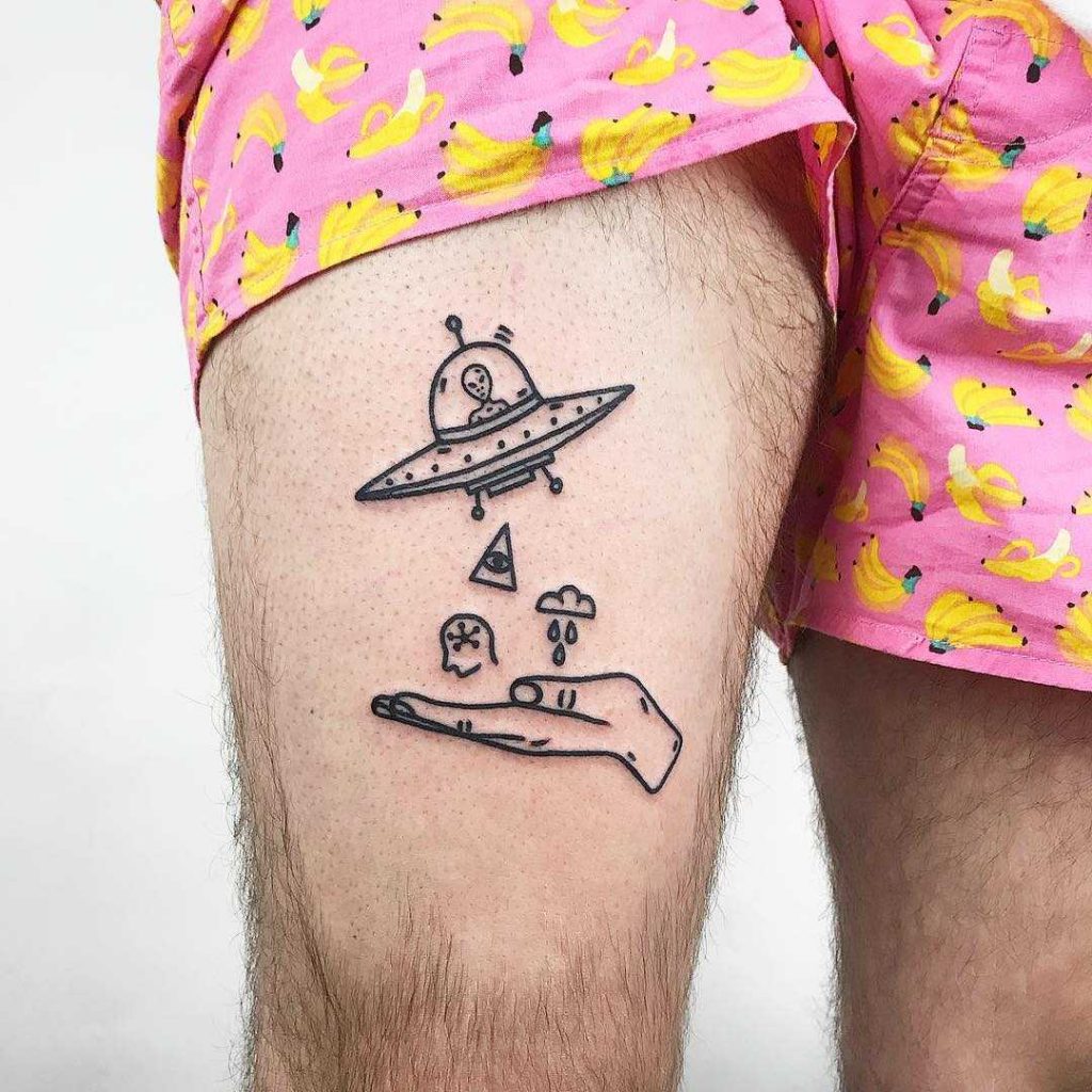 Spiked chain tattoo by Julim Rosa - Tattoogrid.net