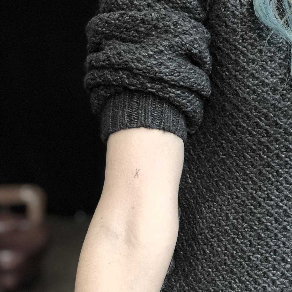 Poked persimmon tattoo - Tattoogrid.net