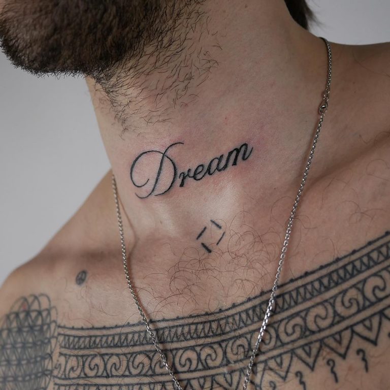 Micro script tattoo - Tattoogrid.net