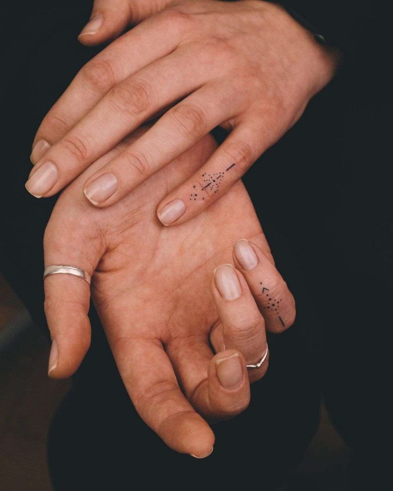 Finger Tattoos - The Most Beautiful Finger Tattoo Ideas For Men & Women