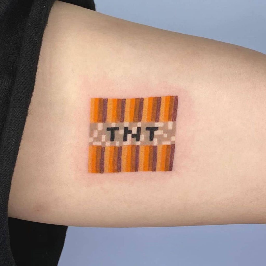 Cool burning candle tattoo - Tattoogrid.net