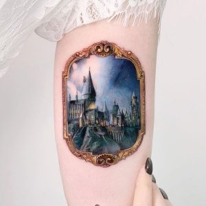 2001 A Space Odyssey inspired tattoo - Tattoogrid.net
