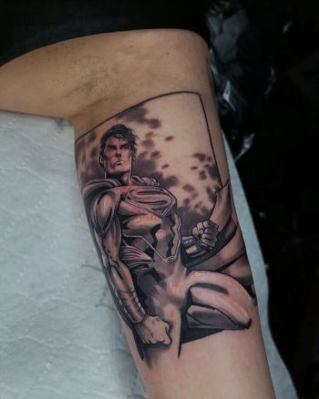 Superman Tattoo Designs: A Symbol of Strength and Heroism