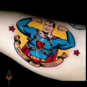 Superman Tattoo Designs: A Symbol of Strength and Heroism