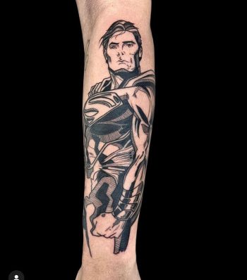 Superman Tattoo Designs: A Symbol of Strength and Heroism