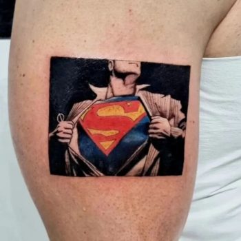 Superman Tattoo Designs: A Symbol of Strength and Heroism